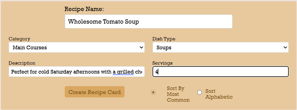 Help – Recipe Gadget